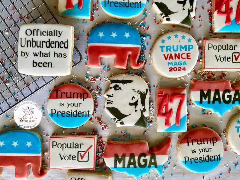 Trump Sugar Cookies - Etsy