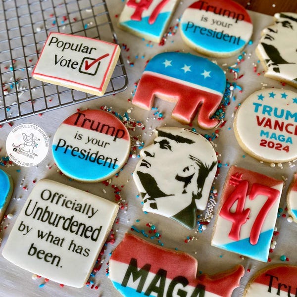 Trump Cookies - Etsy