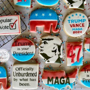 Trump Sugar Cookies - Etsy