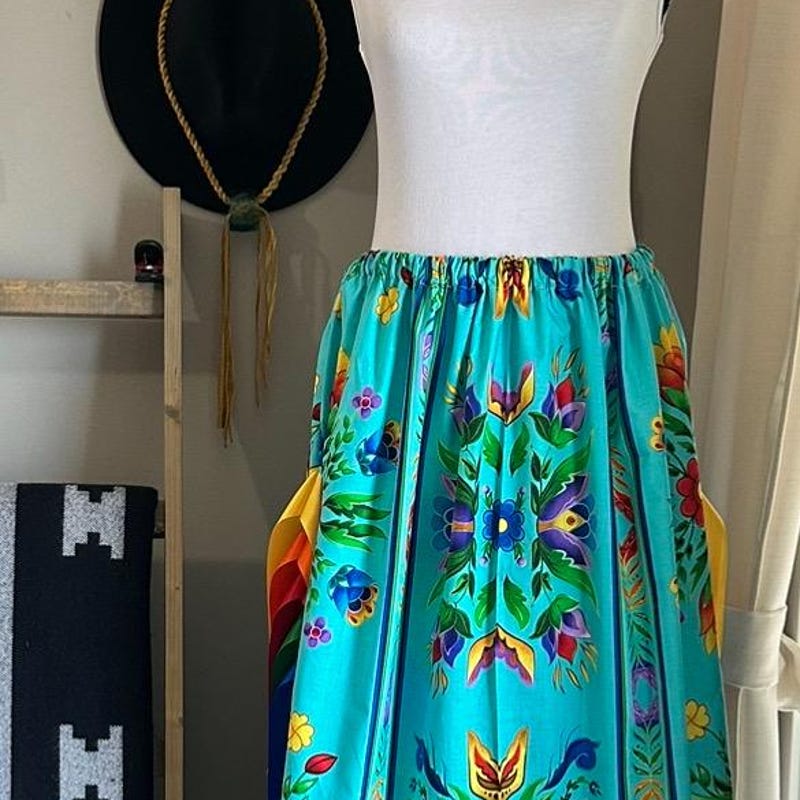 Native Ribbon Skirt - Etsy