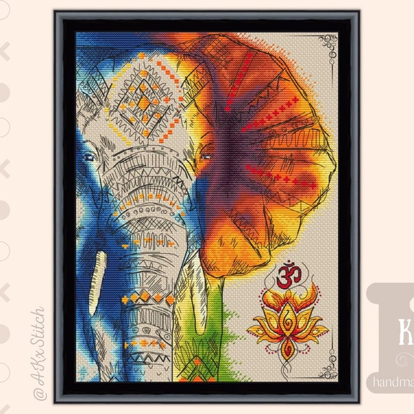 Indian Cross Stitch - Etsy