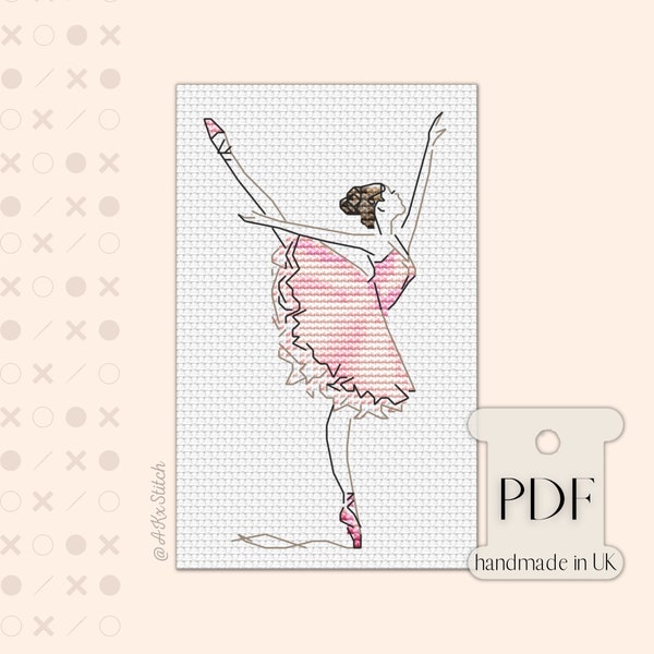 Dancer Cross Stitch - Etsy