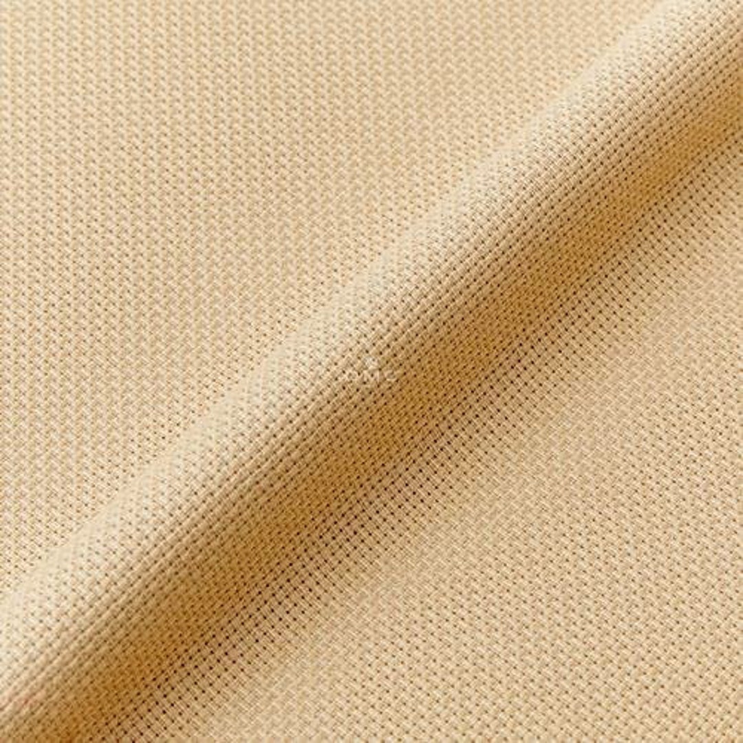 DMC Beige Aida Fabric Cloth 14 Count, Large Size 50x50cm (19.5"x19.5 ...