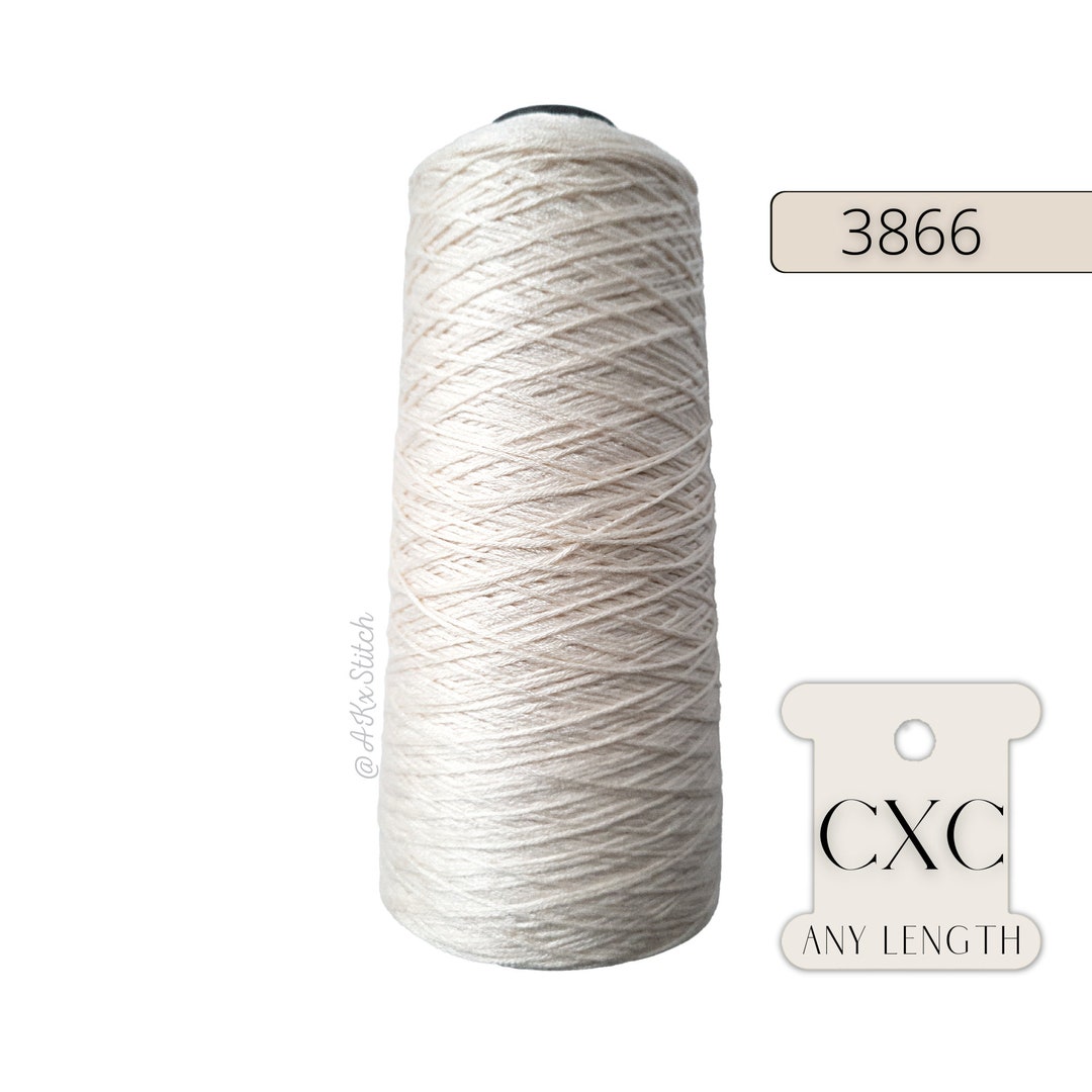 CXC 3866 off White Embroidery Thread by Metre, Cut 1-metre Lengths ...