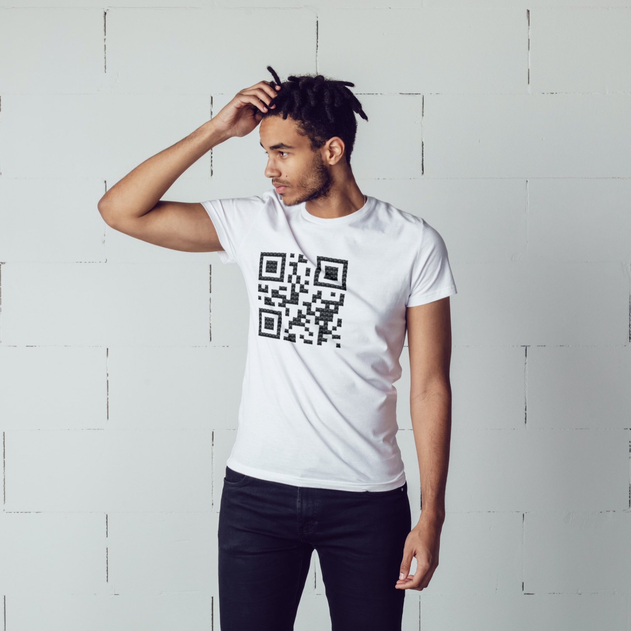 Custom QR Code Cross Stitch Kit / Fun Geeky Unique | Etsy