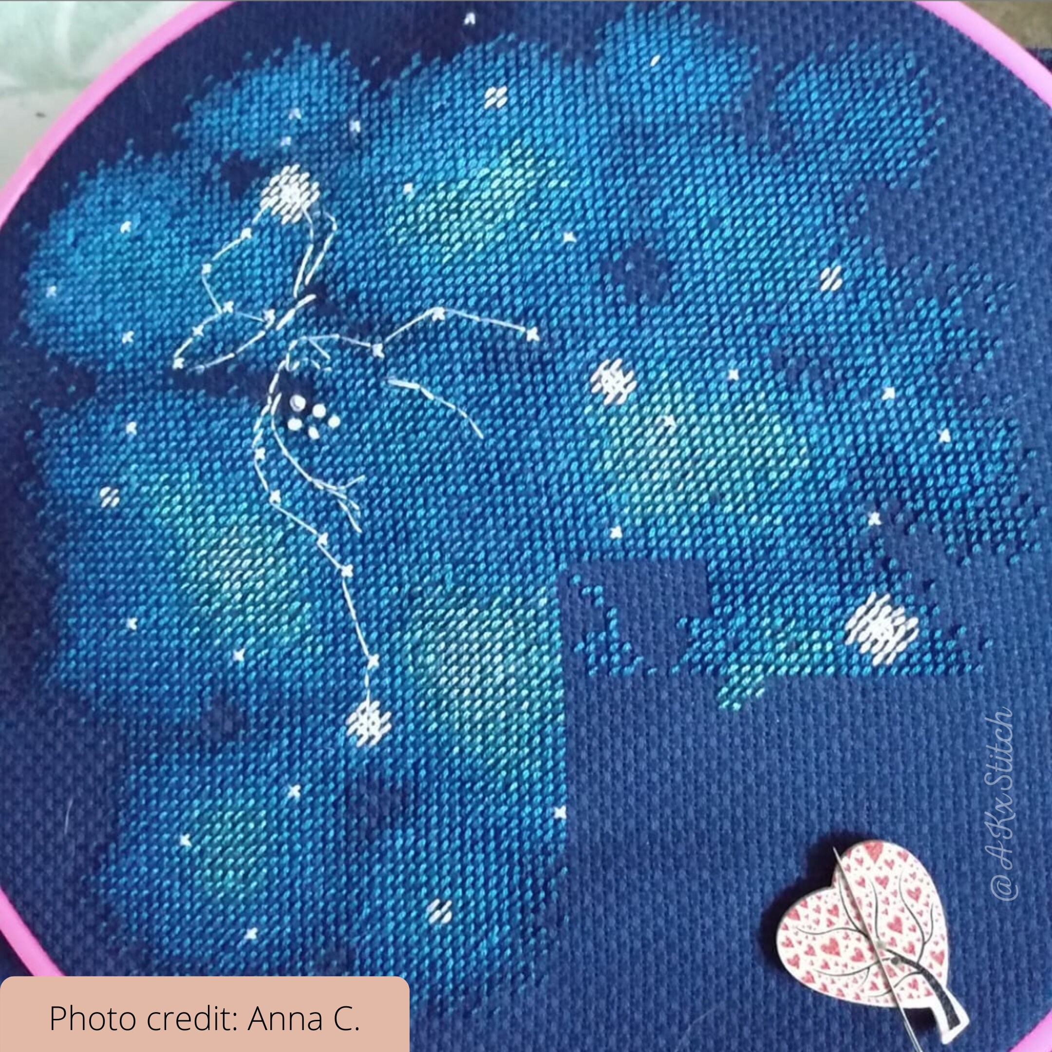 Cat Constellation Galaxy Cross Stitch Kit / Embroidery Chart With ...