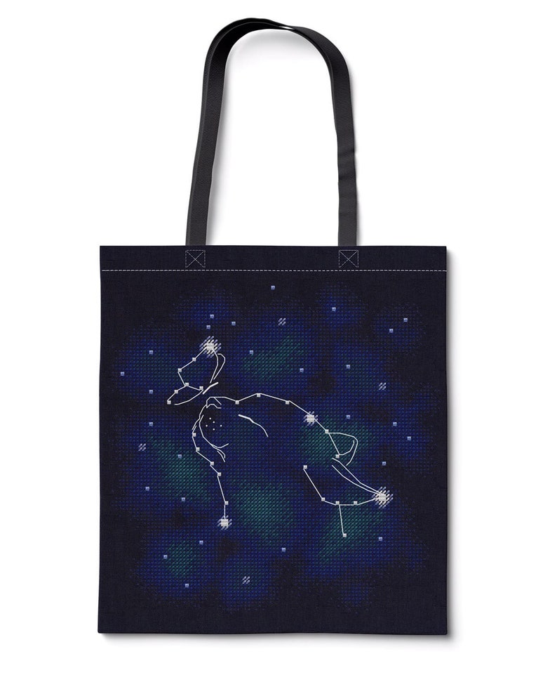 Cat Constellation Cross Stitch Pattern PDF / Embroidery Chart With ...