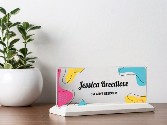 Creative Name Plate Designs For Office