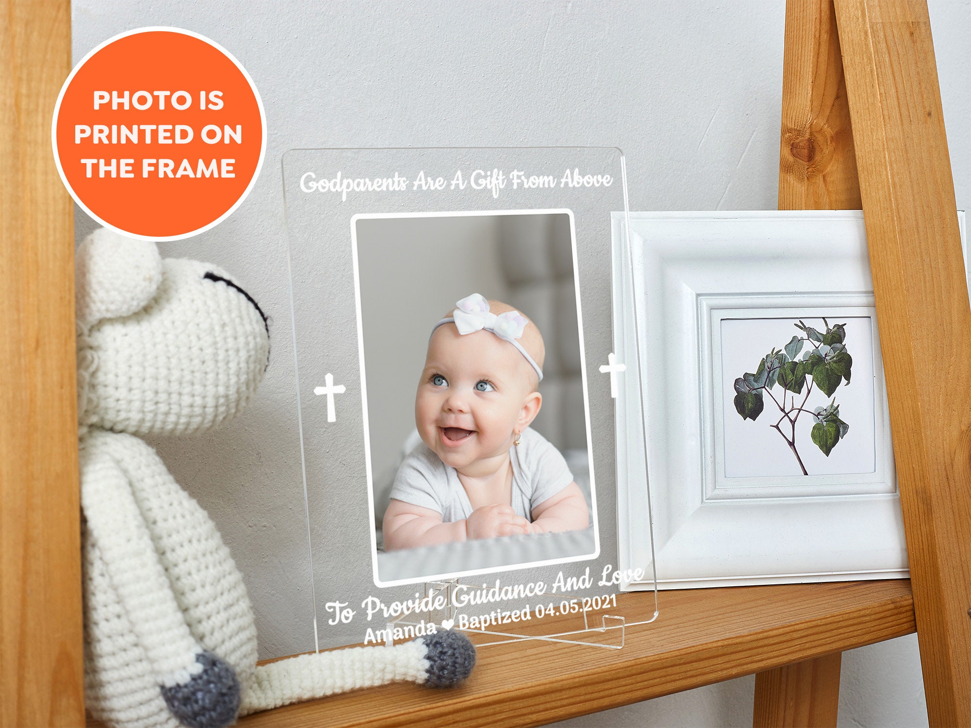 Godparents Frame Godparents Picture Frame Godparents Are - Etsy