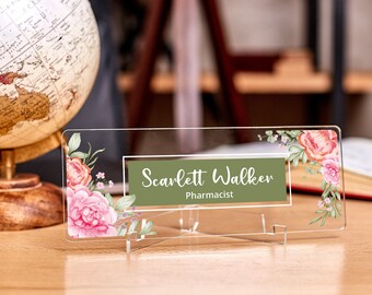 Pharmacist Name Tag - Etsy