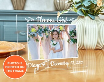 Flower Girl Frame | Etsy