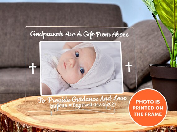 Godparents Frame Godparents Picture Frame Godparents Are - Etsy