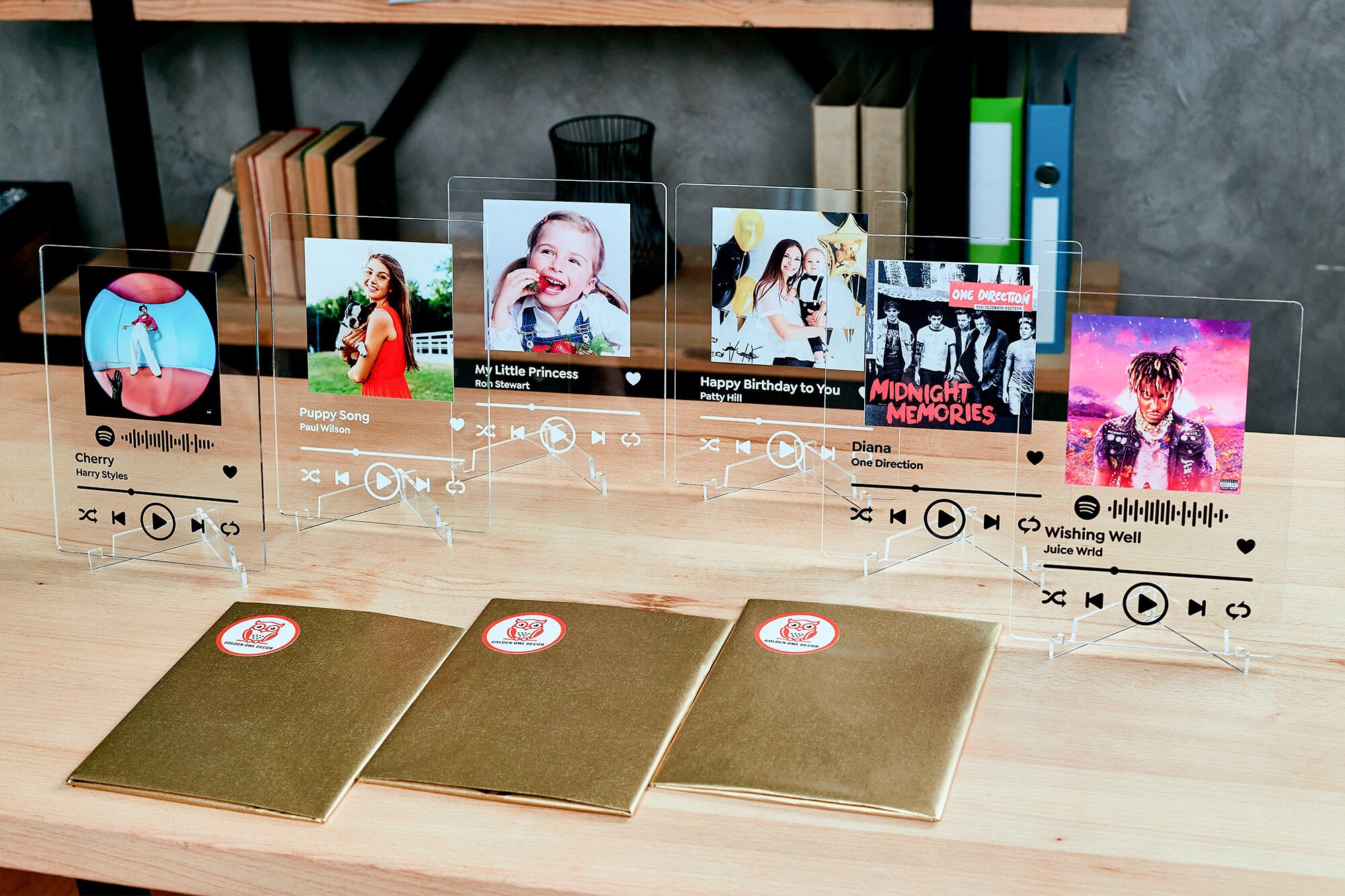 Spotify Glass Spotify Glass Frame Spotify Glass Song | Etsy