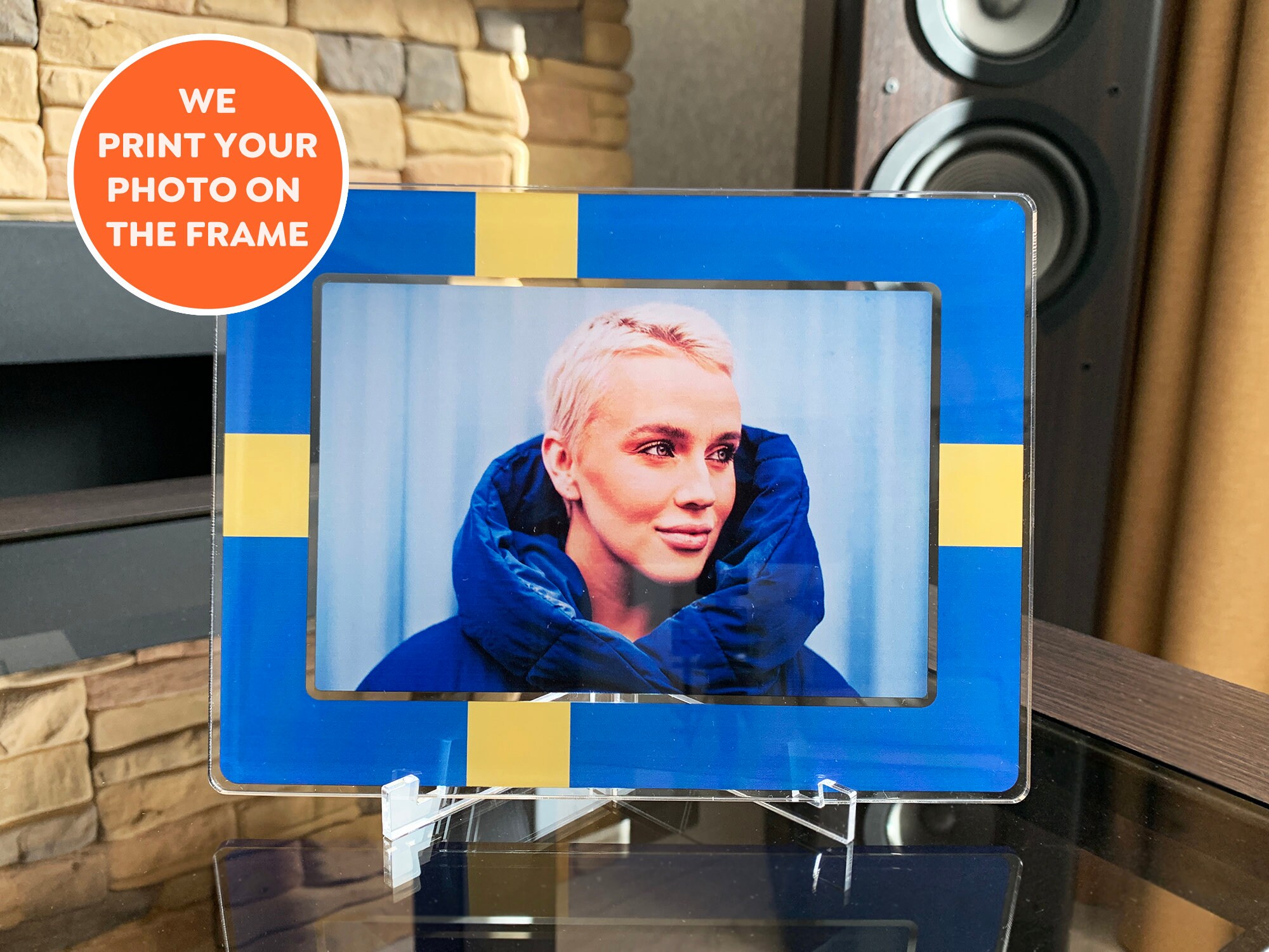 Sweden Flag Frame Personalized Sweden Picture Frame Sweden - Etsy