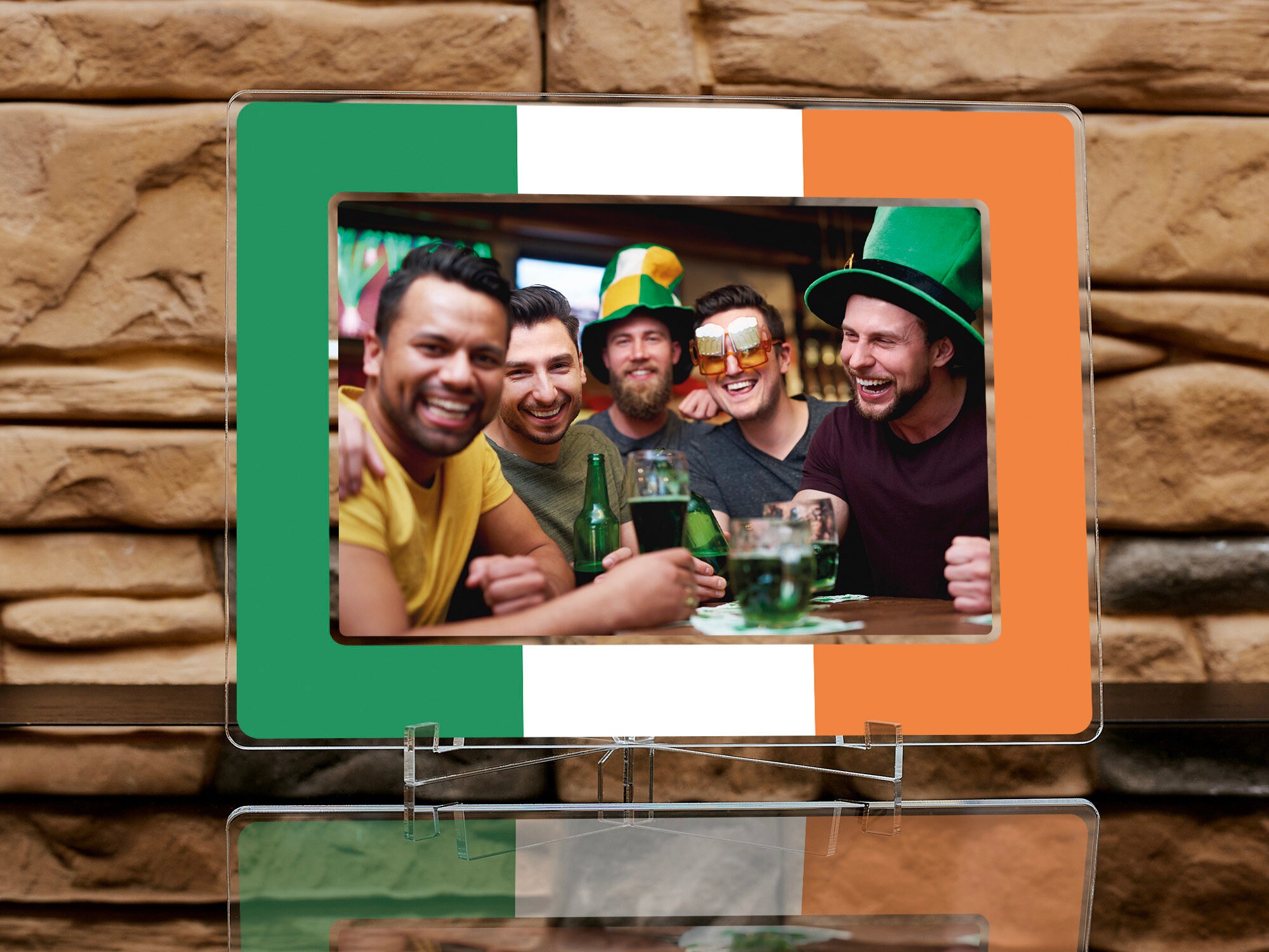 Ireland Flag Frame Personalized Ireland Flag Picture Frame I - Etsy