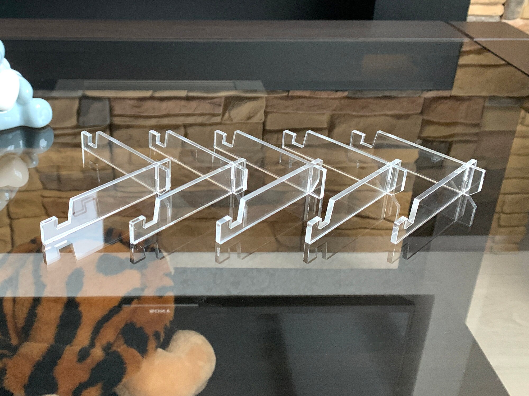 5 Couples of Acrylic Sign Holders Small Display Easel | Etsy