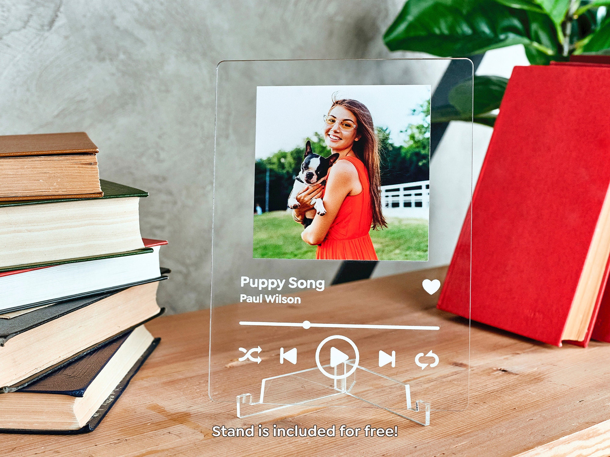 Personalized Music Plaque Custom Music Plaques With Stand | Etsy