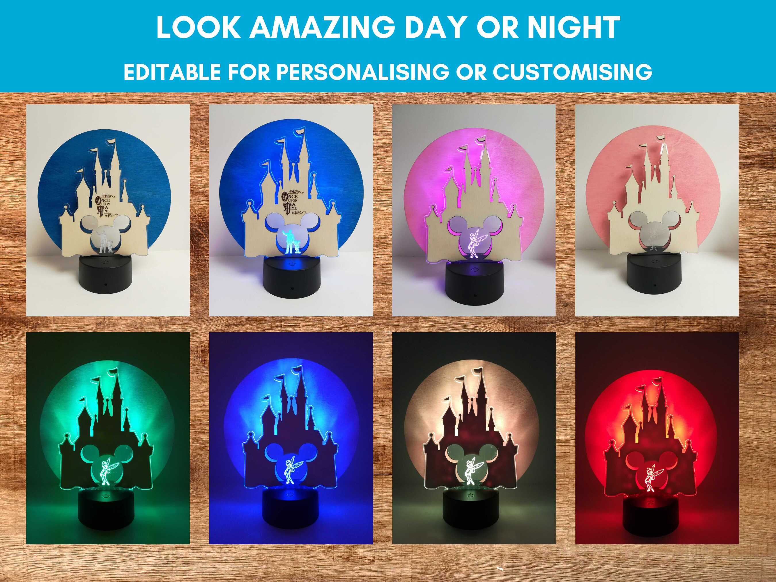 CASTLE Lamp Laser Files - SVG - DXF - Amazing Unique Gift - Etsy