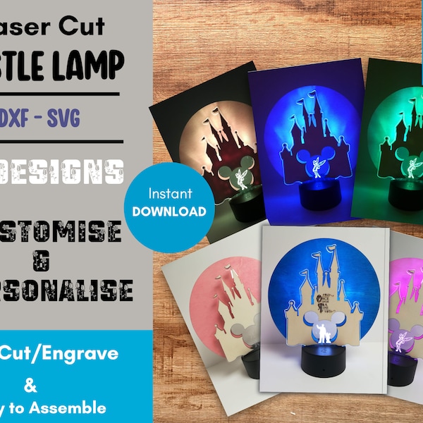 Laser Cut Files Disneys - Etsy
