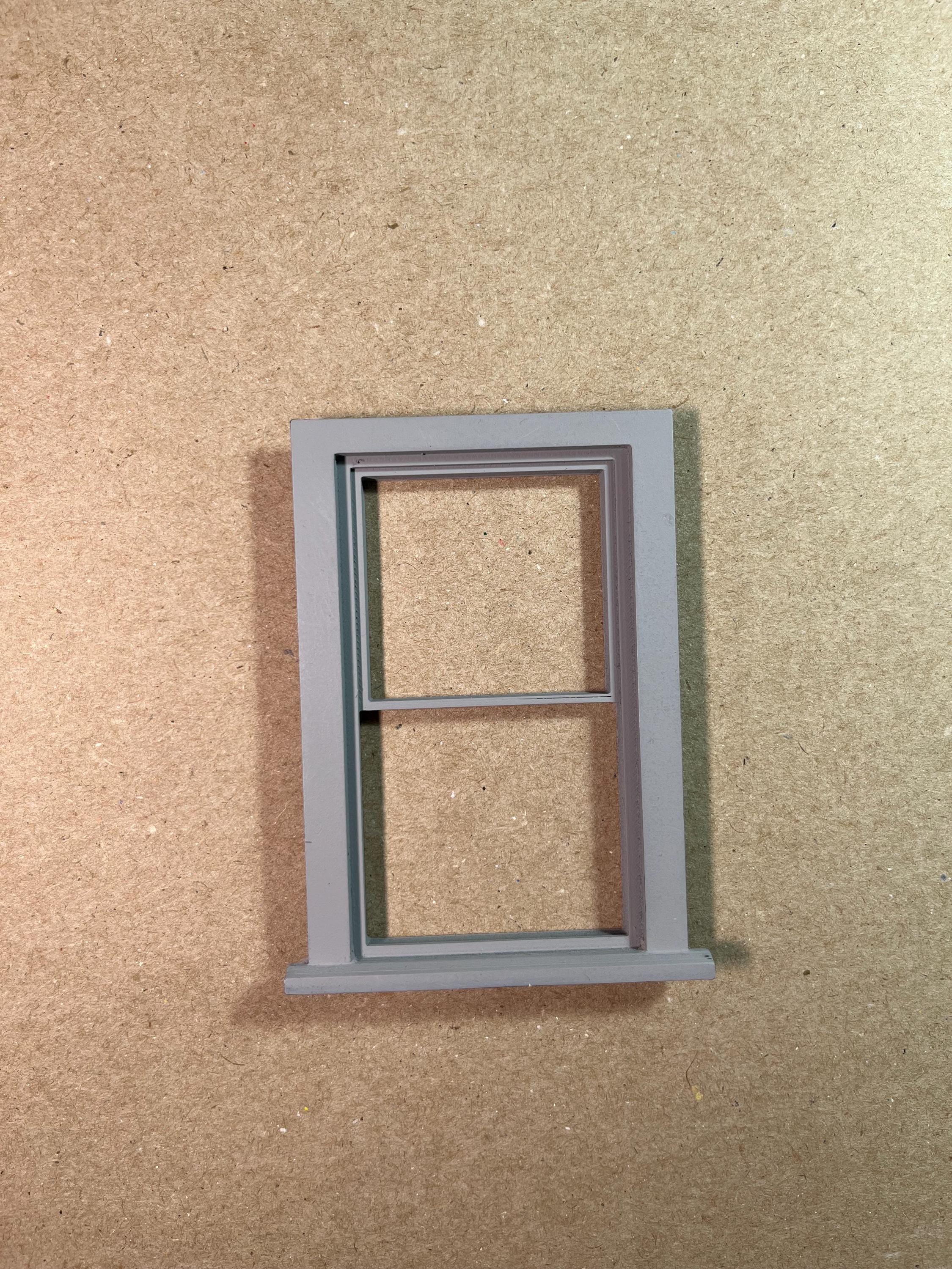 3D Printed 1/12th Scale Diorama Window(single Window) - Etsy