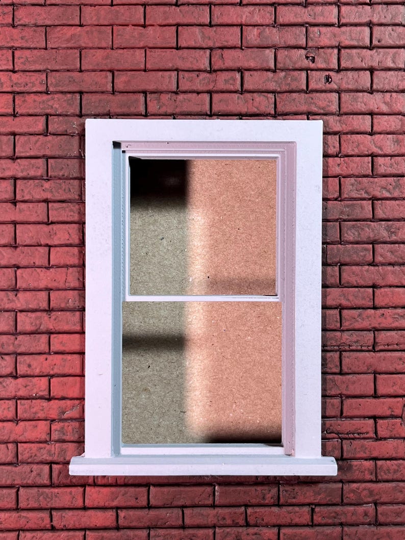 3D Printed 1/12th Scale Diorama Window(single Window) - Etsy