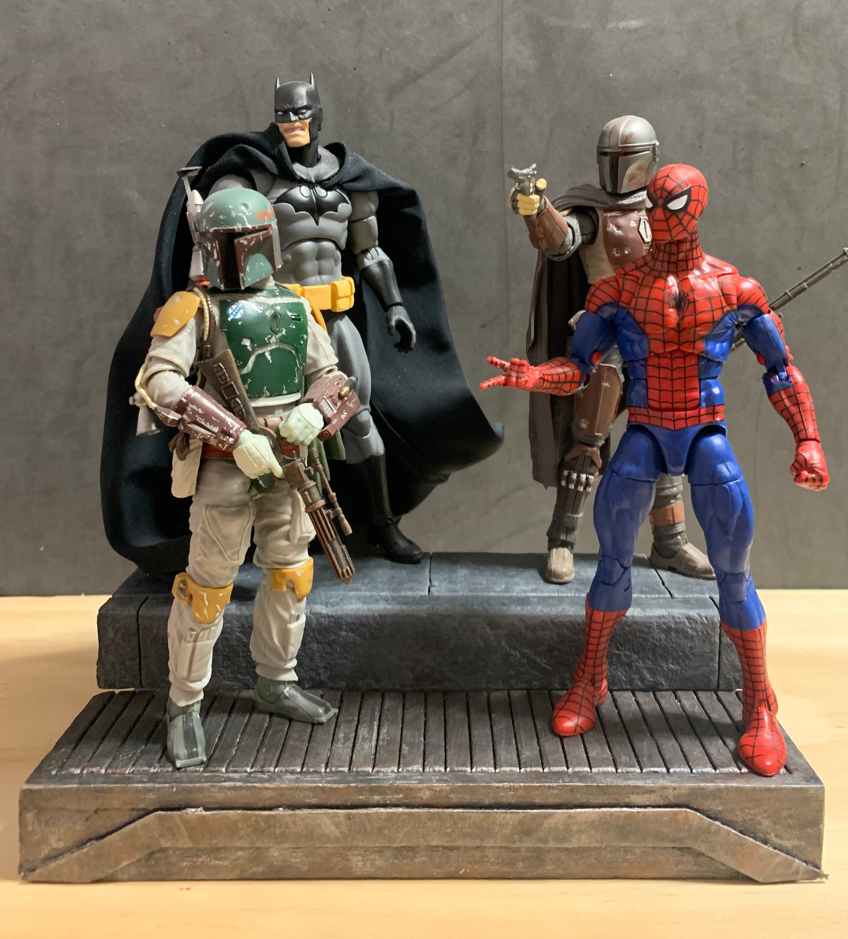 Metal Sci-fi Single Rise Foam Diorama Base - Etsy