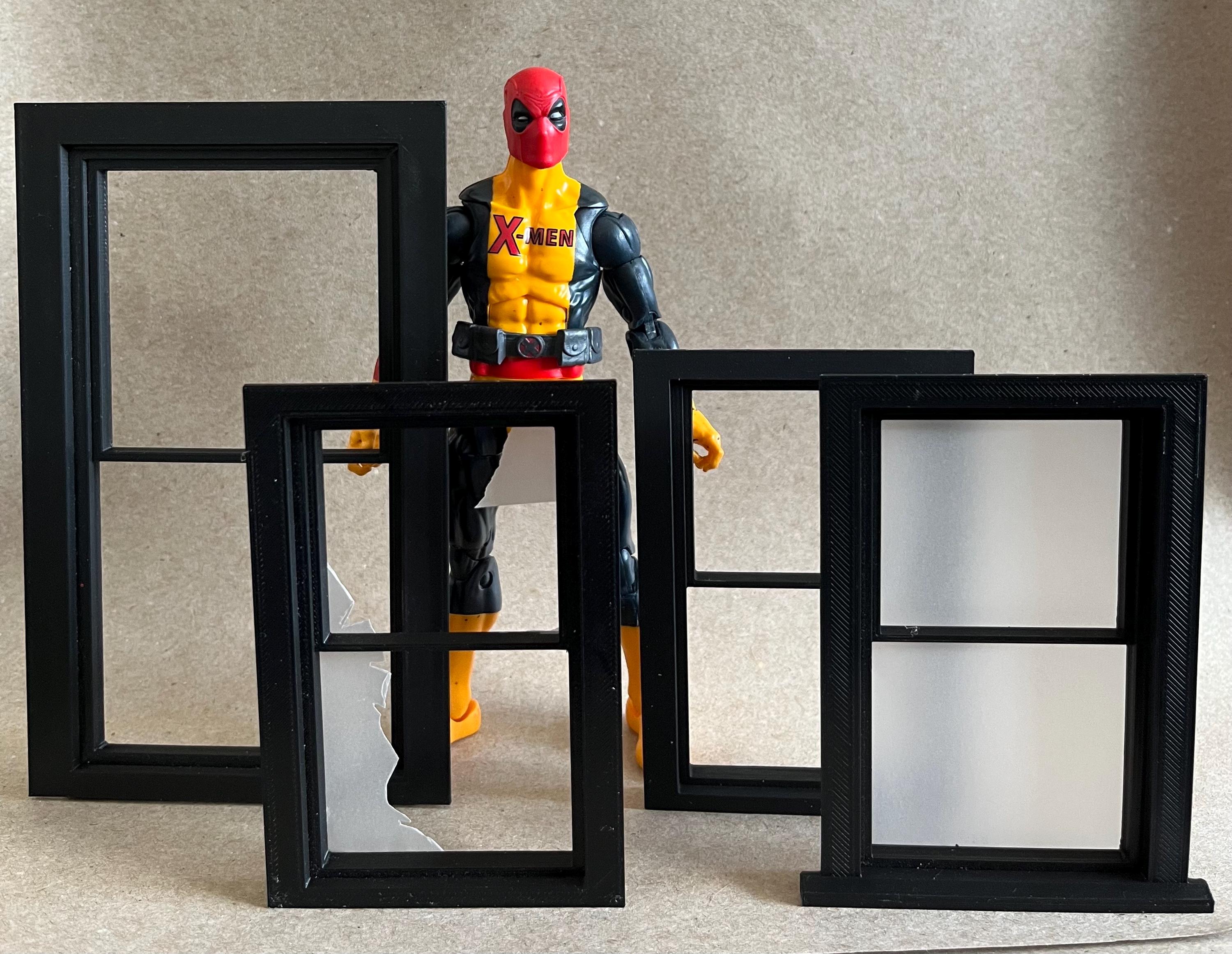 3D Printed 1/12th Scale Diorama Window(single Window) - Etsy