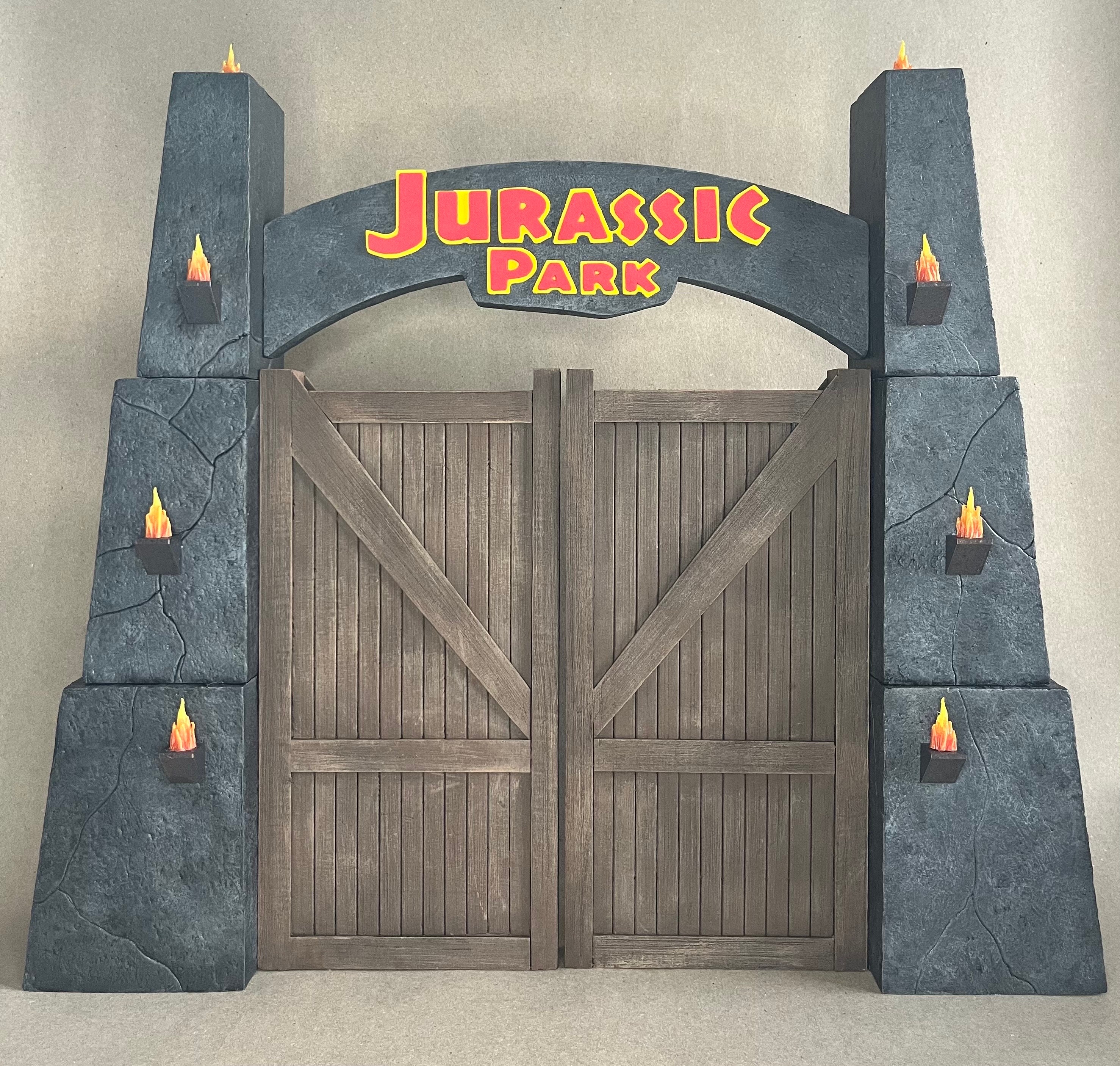 Jurassic Gates Diorama - Etsy