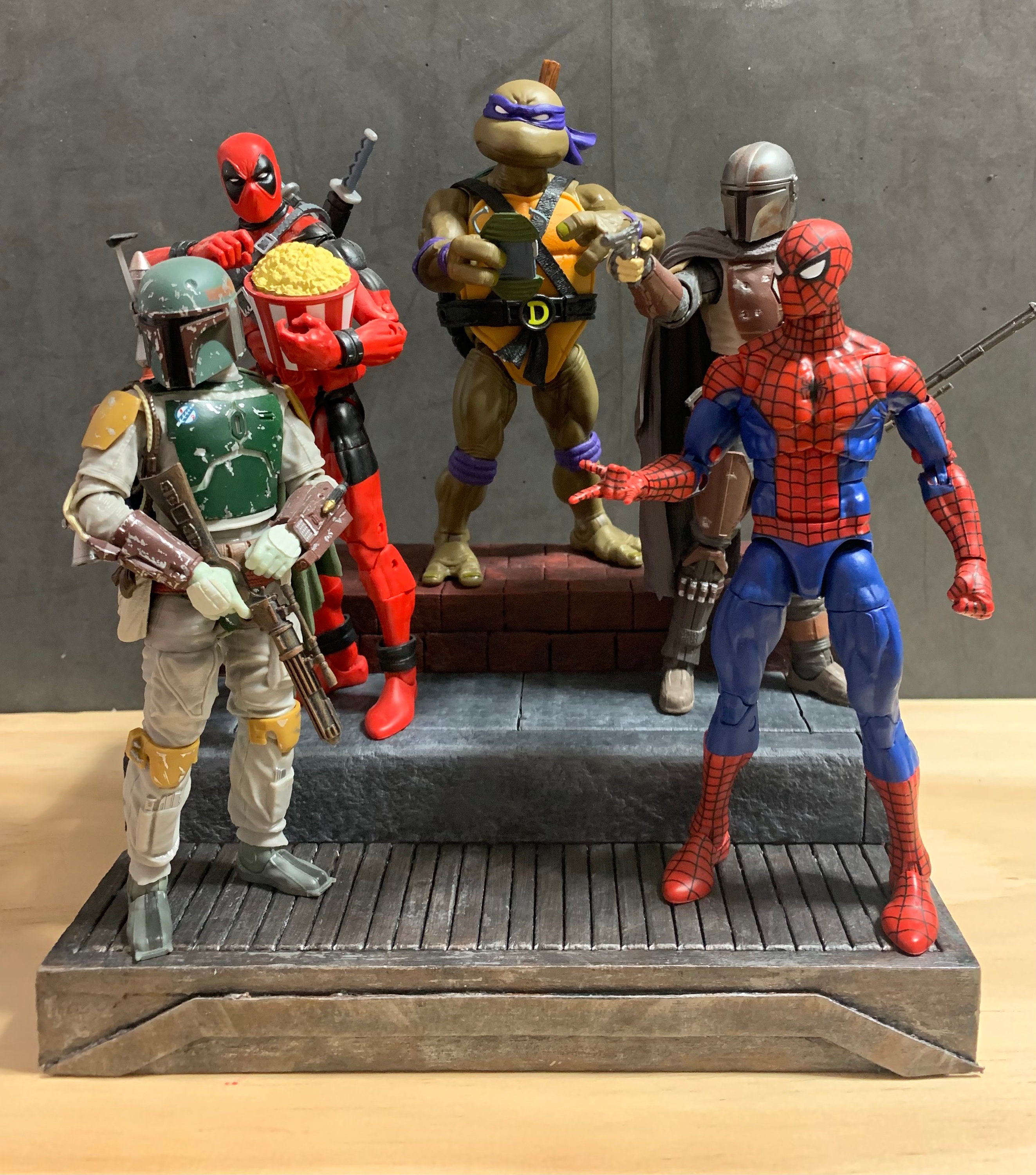 Metal Sci-fi Single Rise Foam Diorama Base - Etsy