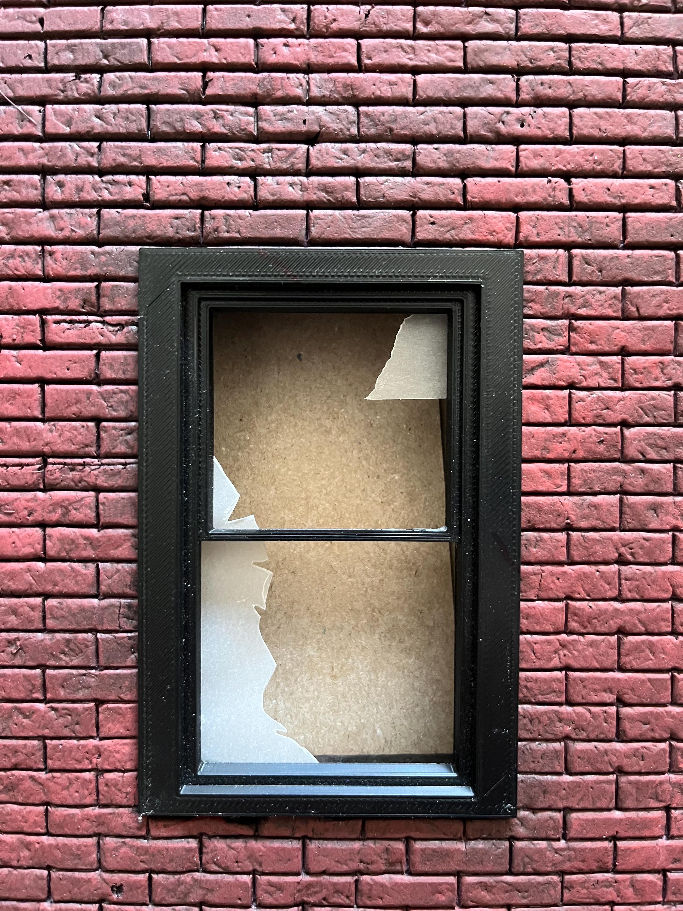 3D Printed 1/12th Scale Diorama Window(single Window) - Etsy