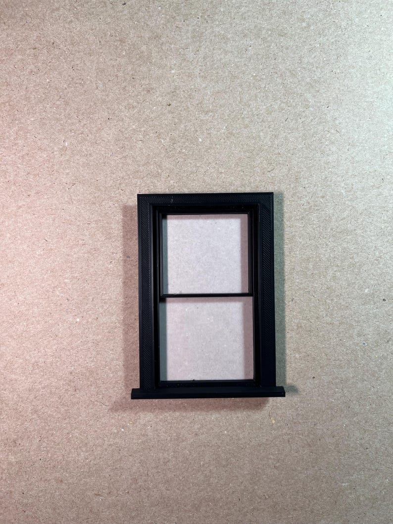 3D Printed 1/12th Scale Diorama Window(single Window) - Etsy