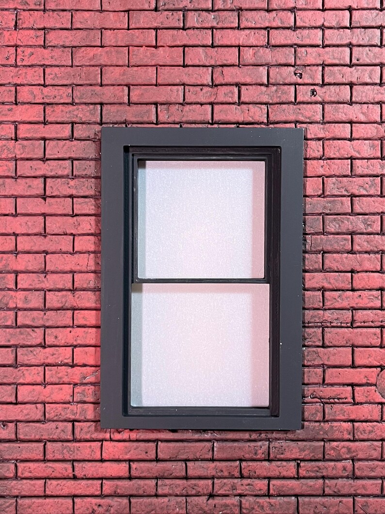 3D Printed 1/12th Scale Diorama Window(single Window) - Etsy