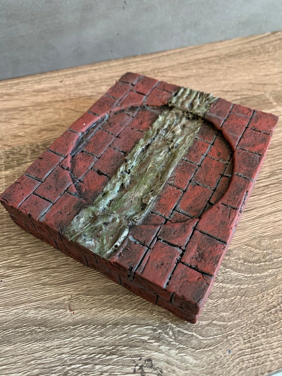 Brick Sewer Slab Foam Diorama Base | Etsy