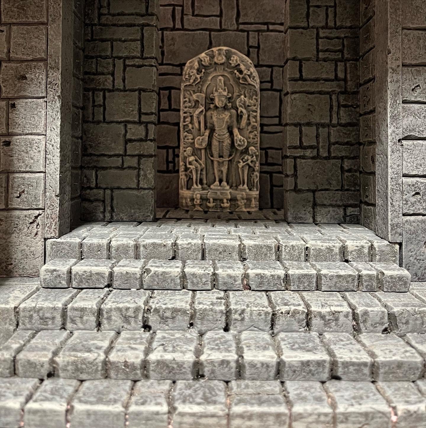 Stone Temple Foam Diorama Set - Etsy