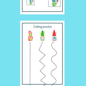 Easter Busy Book PDF. Easter Gnomes Preschool Printables - Etsy