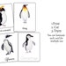Penguins Species Identification Montessori 3 Part Cards, Preschool ...