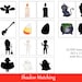 Halloween Shadow Matching Cards, Toddler Montessori Printable - Etsy