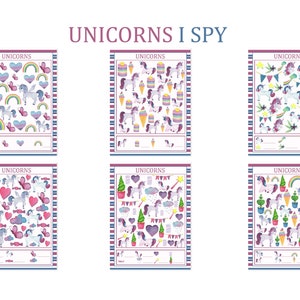 Unicorn Preschool Learning Pack, Worksheets, Montessori Materials, Math ...