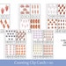 Seashells Count and Clip Cards, Number 1 - 20, Flashcards, Summer ...