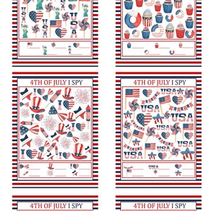 I Spy 4th of July, Independence Day Printable Game for Kids, Preschool ...