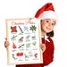 Christmas Plants Identification Montessori Poster, Educational Poster ...