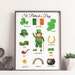 St. Patricks Day Montessori Poster Educational Poster - Etsy