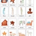 Nativity Christmas Flash Cards, Montessori Three Part Cards ...