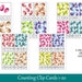 Easter Eggs Counting Clip Flashcards 1 20 Printable Spring - Etsy