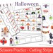 Halloween Scissors Cutting Practice, Cutting Strips for Fine Motor ...