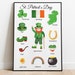 St. Patricks Day Montessori Poster, Educational Poster, Leprechaun ...