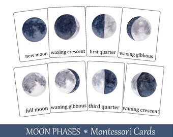 States of Matter Montessori Three/four Parts Cards With - Etsy