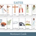 Religeous Easter Flash Cards, Montessori Three Part Cards, Resurrection ...