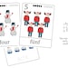 Christmas Numbers Flash Cards. Bilingual English & German Printable ...