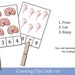 Seashells Count and Clip Cards, Number 1 - 20, Flashcards, Summer ...
